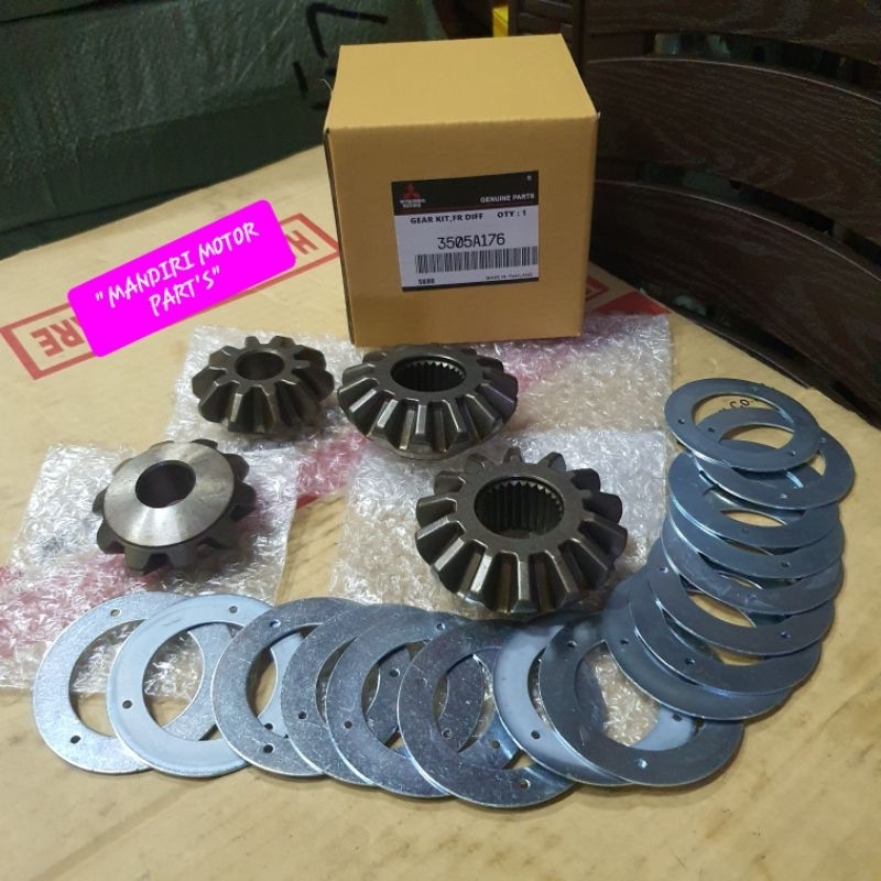 Jual GEAR KIT DIFF FRONT/GIGI BOLU SET DEPAN TRITON NEW HDX-L SC 4X4 M/T 2.5CC/3505A176 | Shopee ...