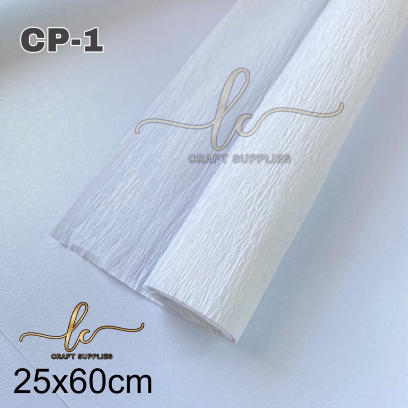 Jual KERTAS CREPES TEBAL/25x60CM/KERTAS CREPES/KERTAS CREPE/TISSUE ...