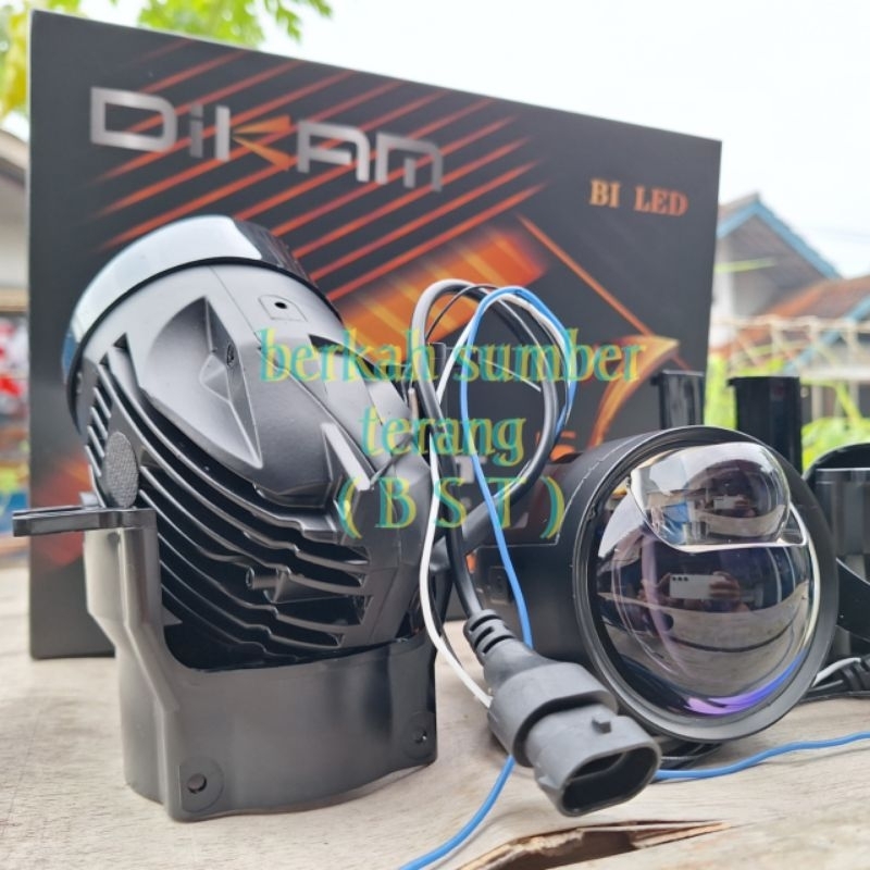 Jual foglamp biled 3 inch dikam laser hi lo beam toyota honda universal biled foglamp X7 laser ...