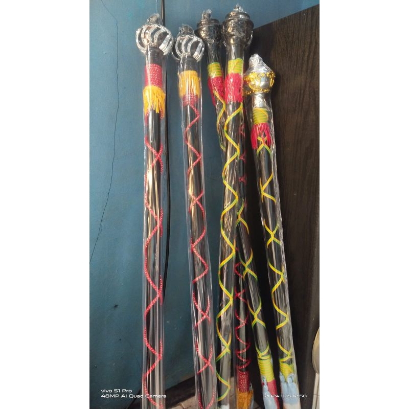 Jual Stick tongkat mayoret anak tk dan sd panjang 80cm | Shopee Indonesia