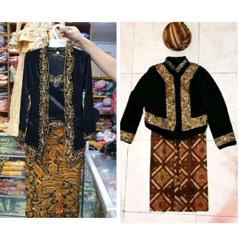 Jual KODE O76K Baju Adat Jawa Pakaian Adat Anak Bludru TK SD SMP ...