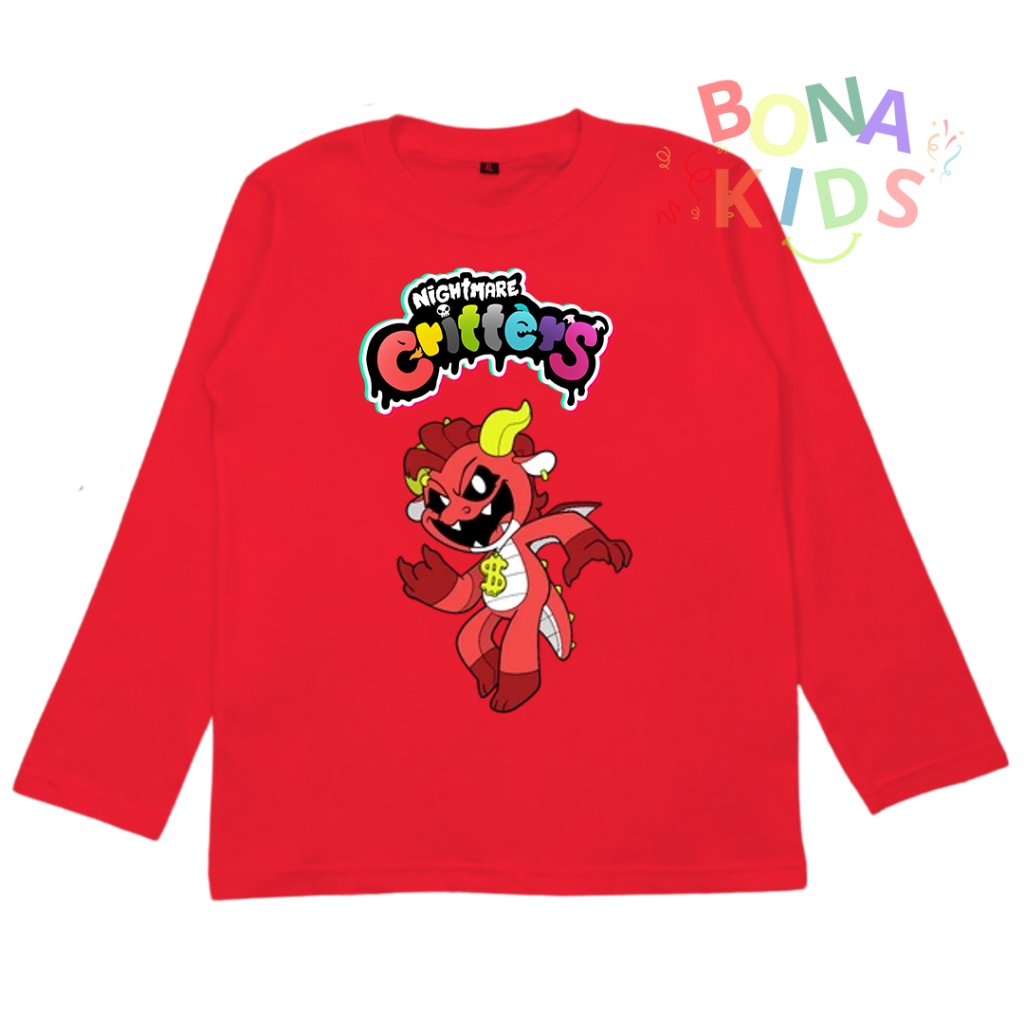 Jual KAOS ANAK NIGHTMARE CRITTERS BAJU SIMON SMOKE ANAK LENGAN PANJANG ...