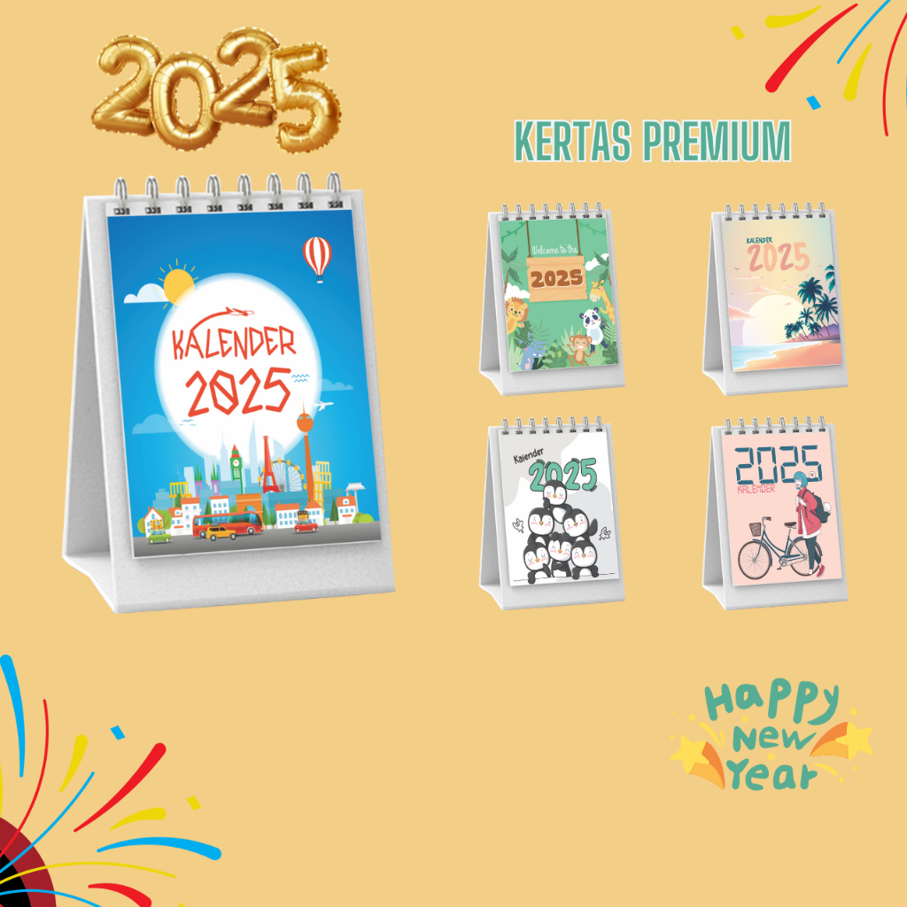 Jual [Tooke] KALENDER MEJA / KALENDER MINI / KALENDER MINI 2025 ...