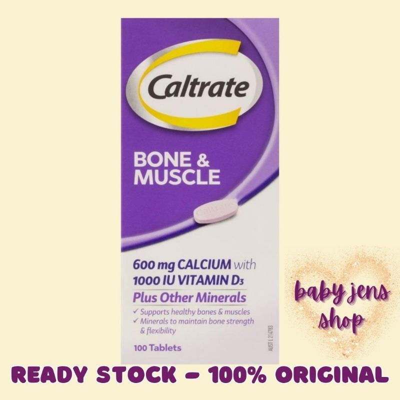 Jual Caltrate Bone & Muscle 100 Tablets | Shopee Indonesia