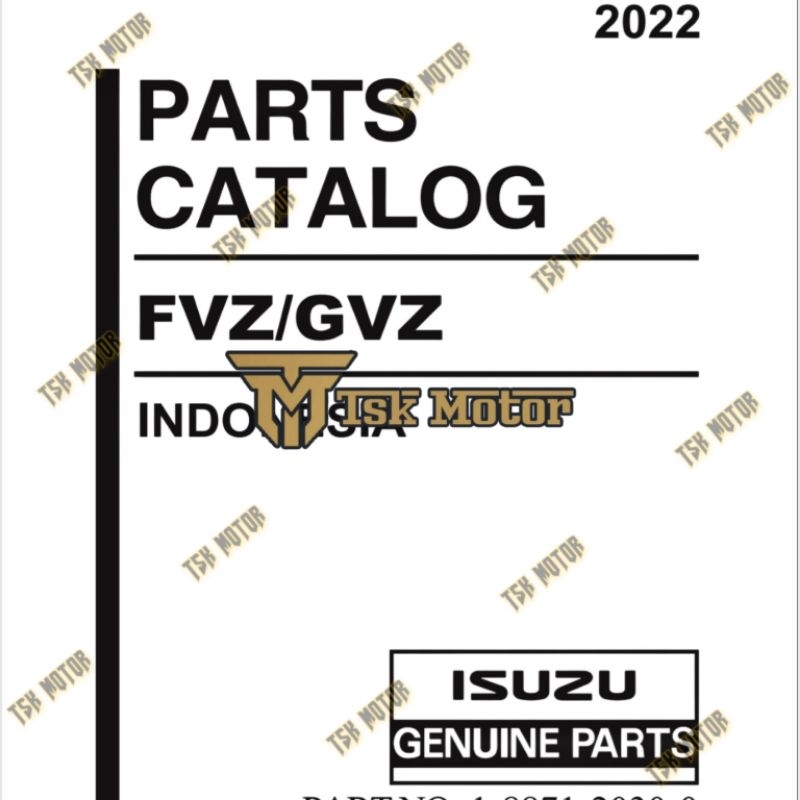 Jual Parts catalog isuzu giga FVZ/GVZ Euro4 2022 versi pdf | Shopee ...