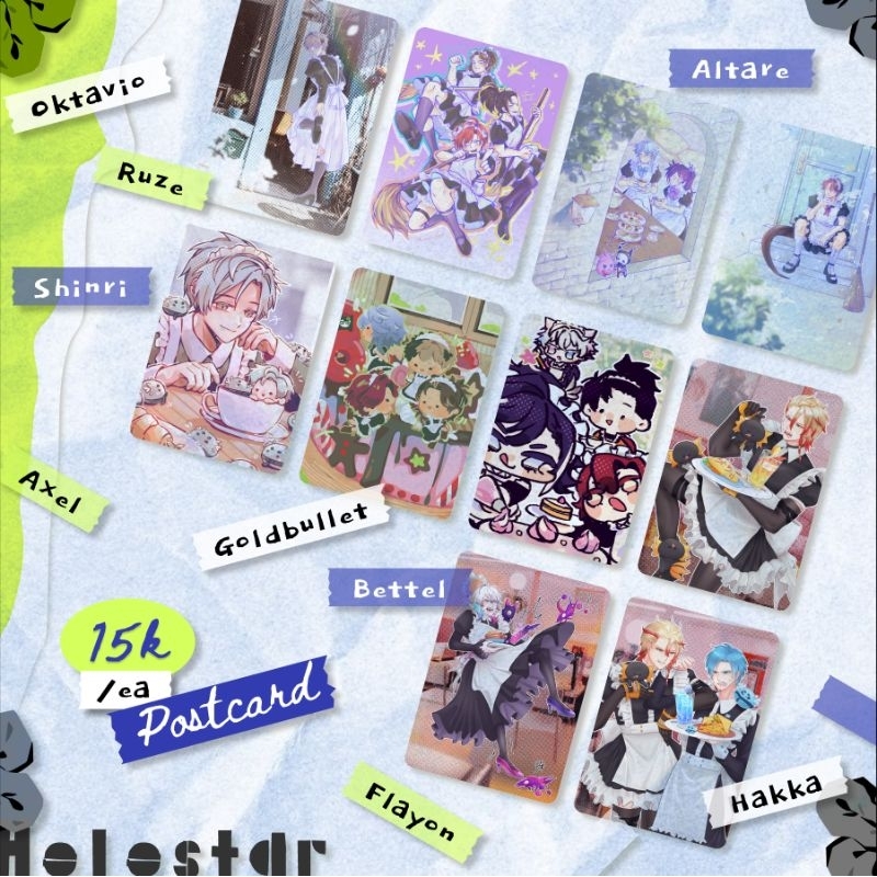 Jual Holostar EN Postcard (TEMPUS/ARMIS: Axel Syrios, Regis Altare ...