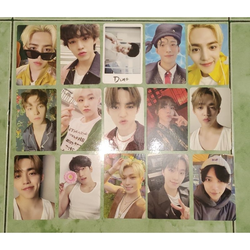 Jual pc photocard seventeen svt scoups, jeonghan, dk dokyeom, vernon ...