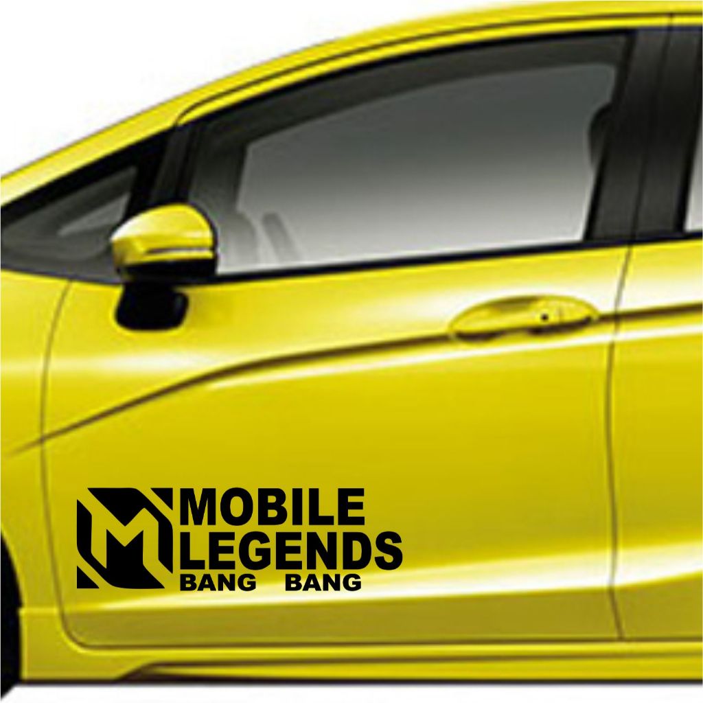 Jual CUTTING STICKER MOBIL MOBILE LEGENDS ML STIKER PINTU MOBIL MURAH ...