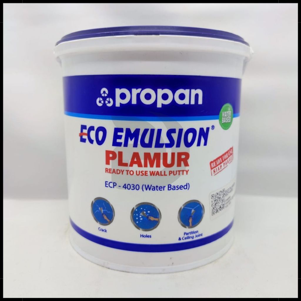 Jual Propan Plamir Tembok / Dempul Tembok Eco Emulsion 1 KG | Shopee ...