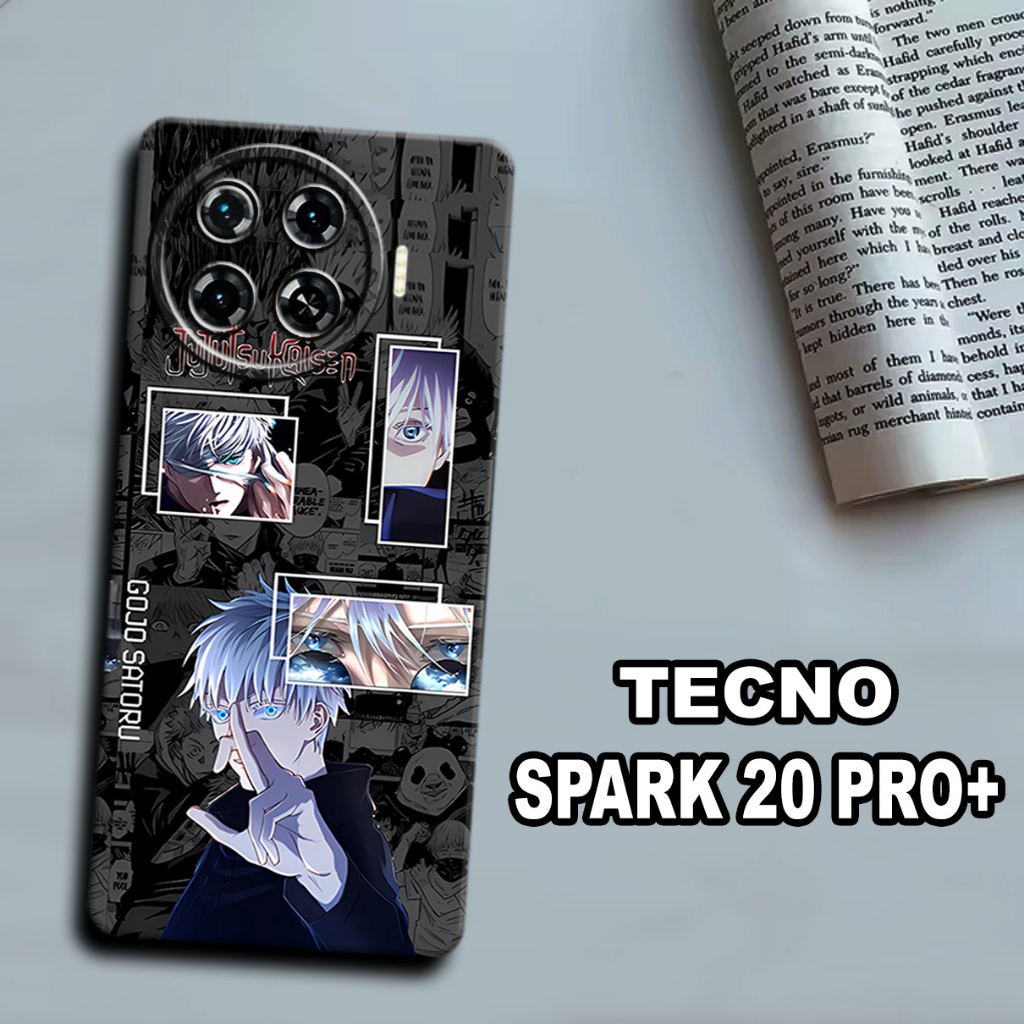 Jual CC7/ Softcase karet lentur untuk tecno spark 20 pro plus/Motif ...