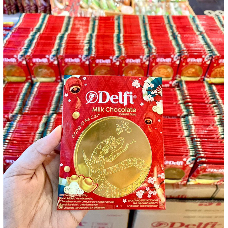 Jual Coklat Coin Delfi Chocolate Milk / Coklat Koin Imlek / 10 Pcs ...