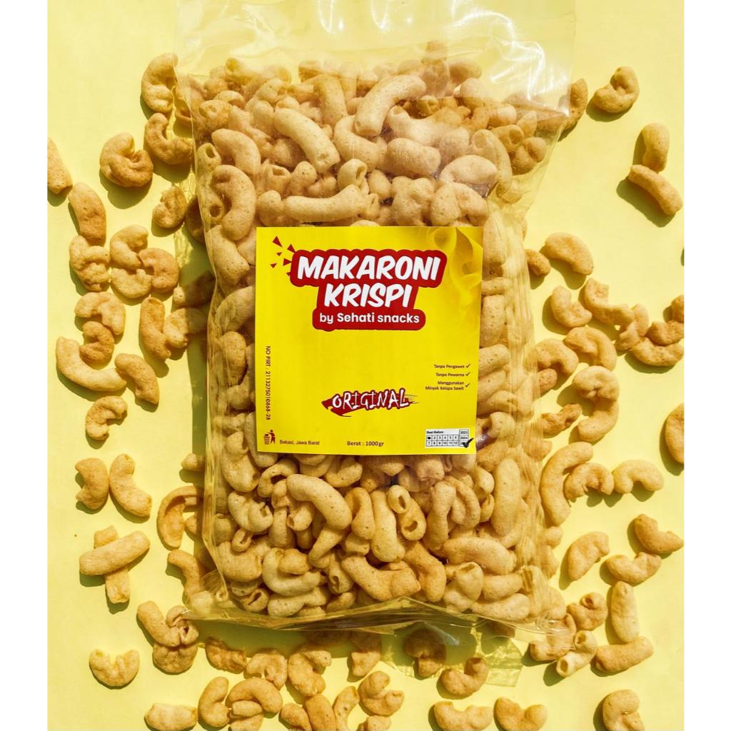 Jual Makaroni Krispi Original sehati snacks 250GR | Shopee Indonesia