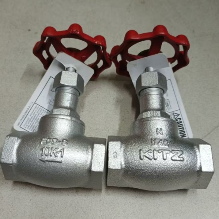 Jual Globe Valve Cast Iron KITZ 1/2" Inch Drat Jis 10K fcd-s Steam | Shopee Indonesia