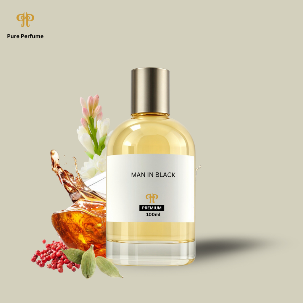 Jual Pure Perfume Man In Black, Masculine Fragrance For Men | Shopee ...