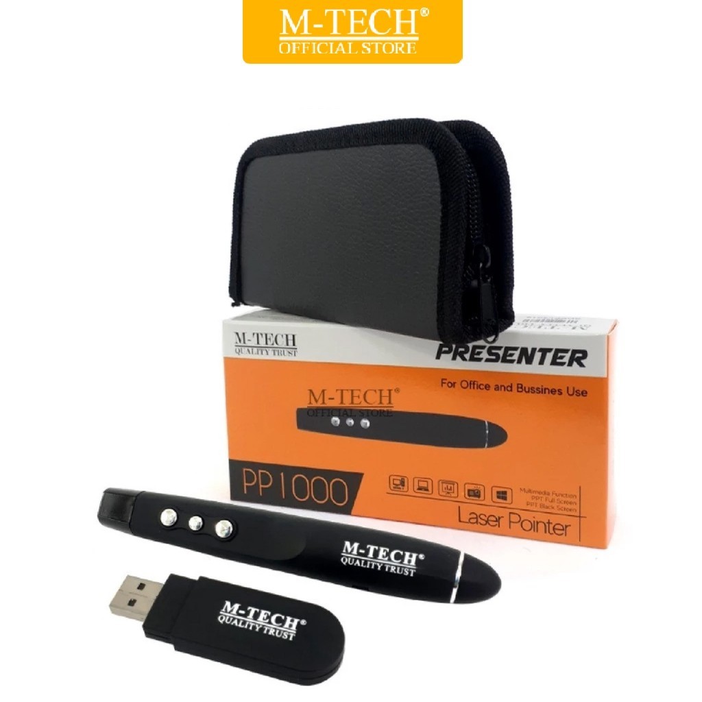 Jual LASER POINTER PP-1000 / M-Tech Original Laser Pointer Wireless ...