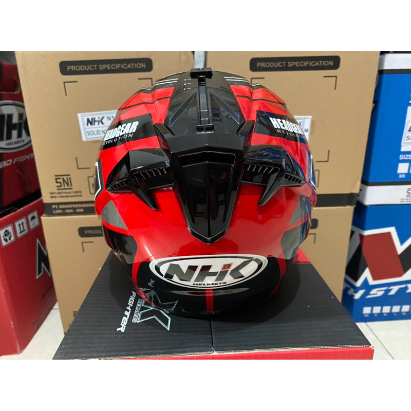 Jual NHK Gladiator Touring Red | Shopee Indonesia