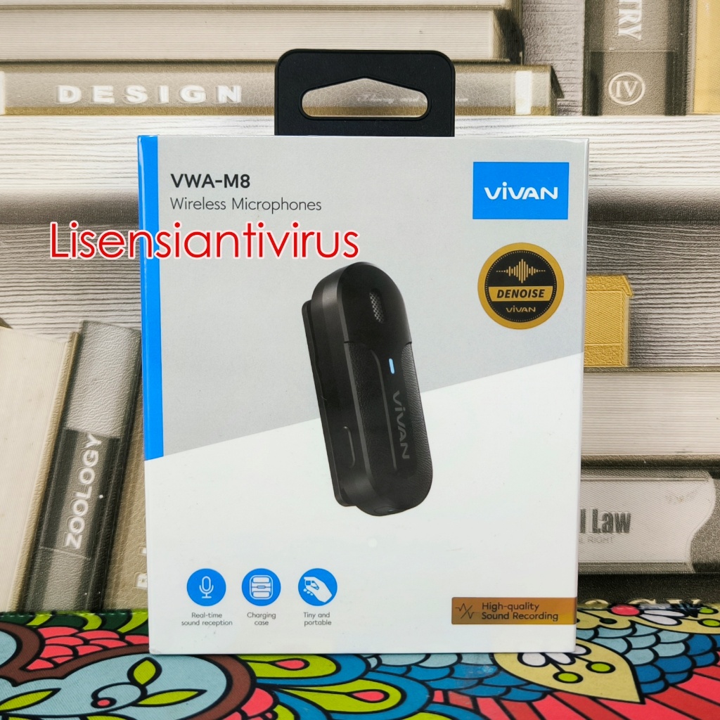 Jual Mic Clip On VIVAN Wireless Microphone VWA-M8 High Quality Sound ...