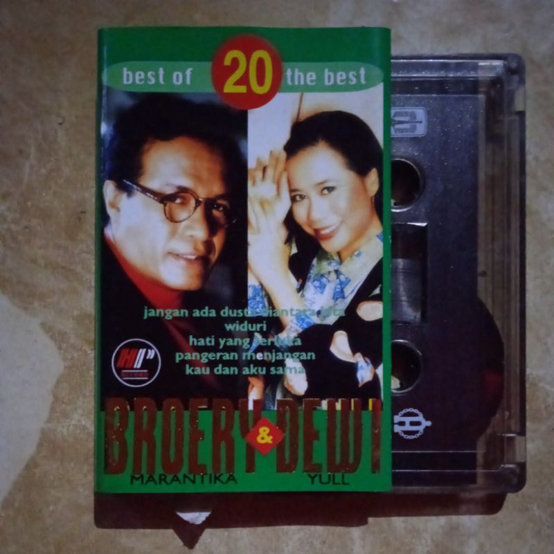 Jual kaset pita broery & dewi 20 best of the best | Shopee Indonesia