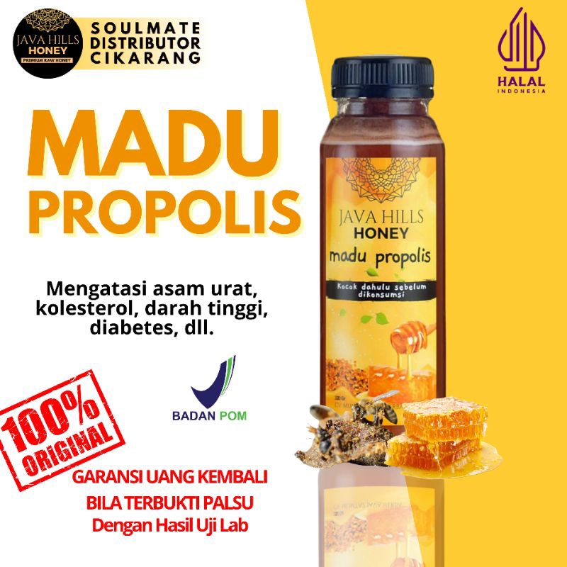 Jual MADU PROPOLIS JAVA HILLS HONEY | Shopee Indonesia