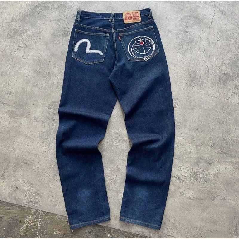 Jual Evisu Jeans Doraemon | Shopee Indonesia