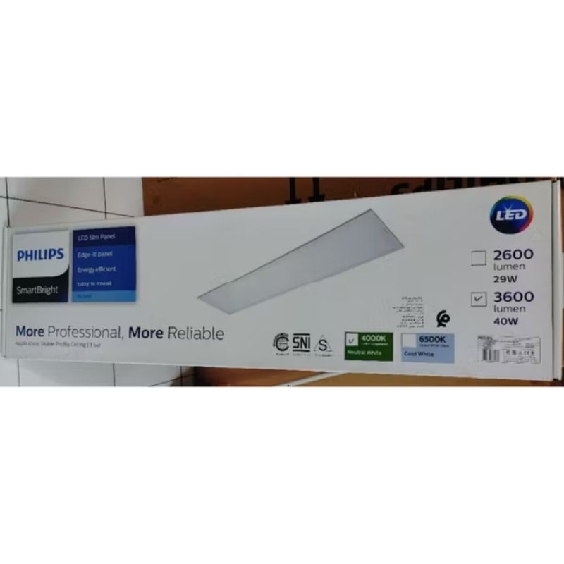 Jual SMARTBRIGHT LED SLIM PANEL G2 RC091V 40W/220V/50Hz/3600Lm | Shopee ...