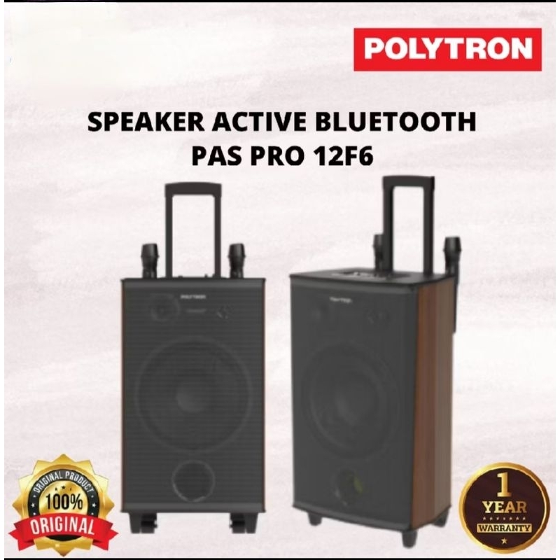 Jual POLYTRON Speaker Aktif 12 Inch Trolley - PAS-PRO12F6 | Shopee ...