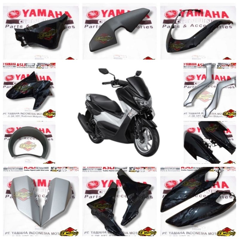 Jual Varian Body-Body Halus Hitam Glossy NMAX OLD 150 Original Yamaha ...