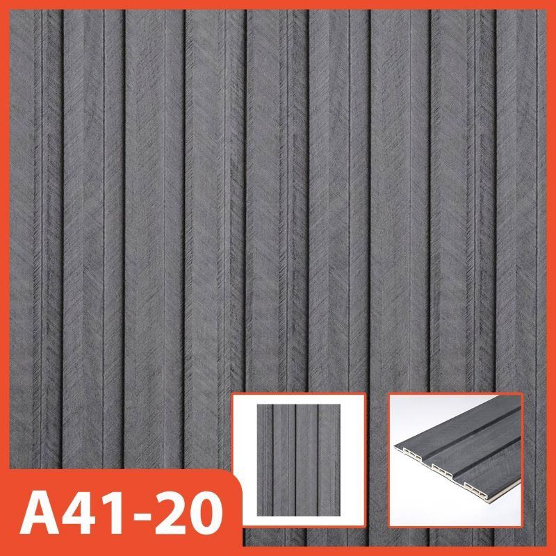 Jual WPC wall panel dinding,wood panel 3m PVC | Shopee Indonesia