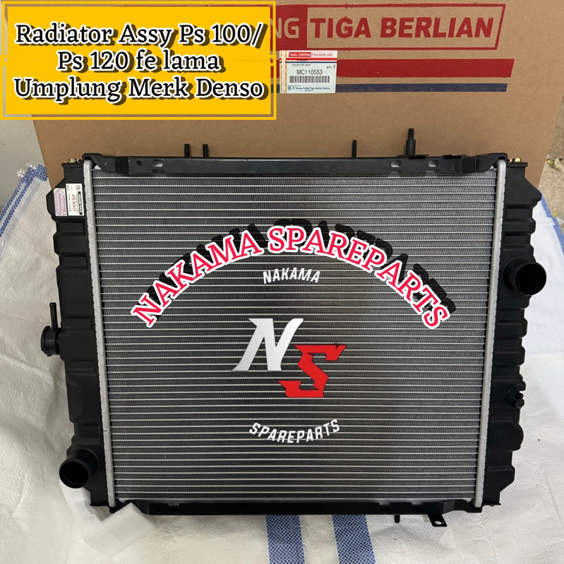 Jual Radiator assy Ps 100 Ps 120 old / lama original denso Thailand ...