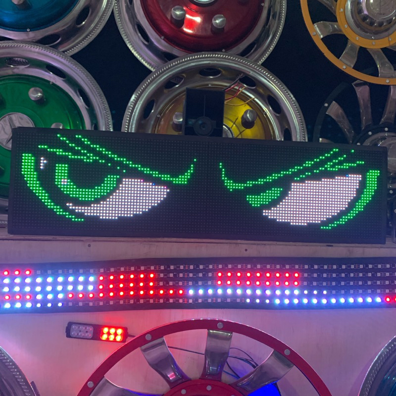 Jual Lampu Animasi Mata Dan Running Teks / Led Panel Animasi Mata ...