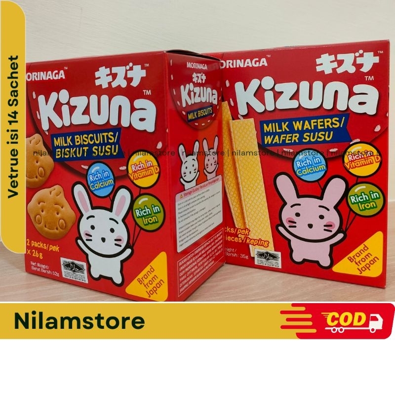 Jual Kizuna Wafer Biskuit Import Thailand, Wafer isi 7 x 2 keping ...