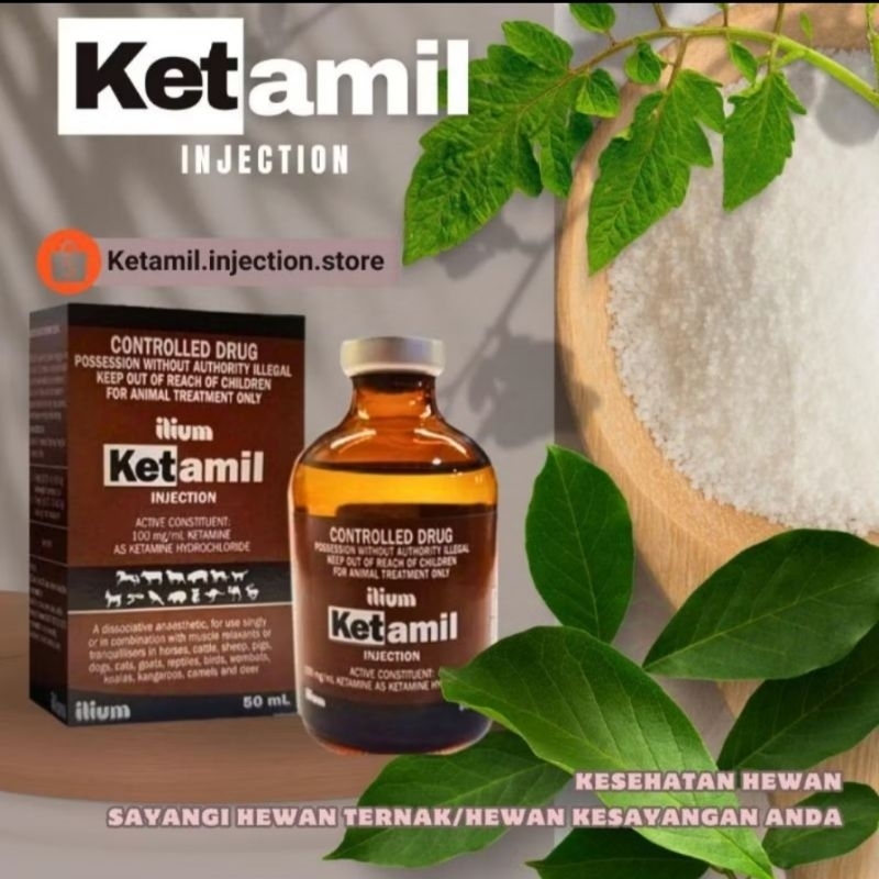 Jual Kitamil Ilium Injeksion 50ml Obat untuk Hewan Djamin Ampuh 100 ...