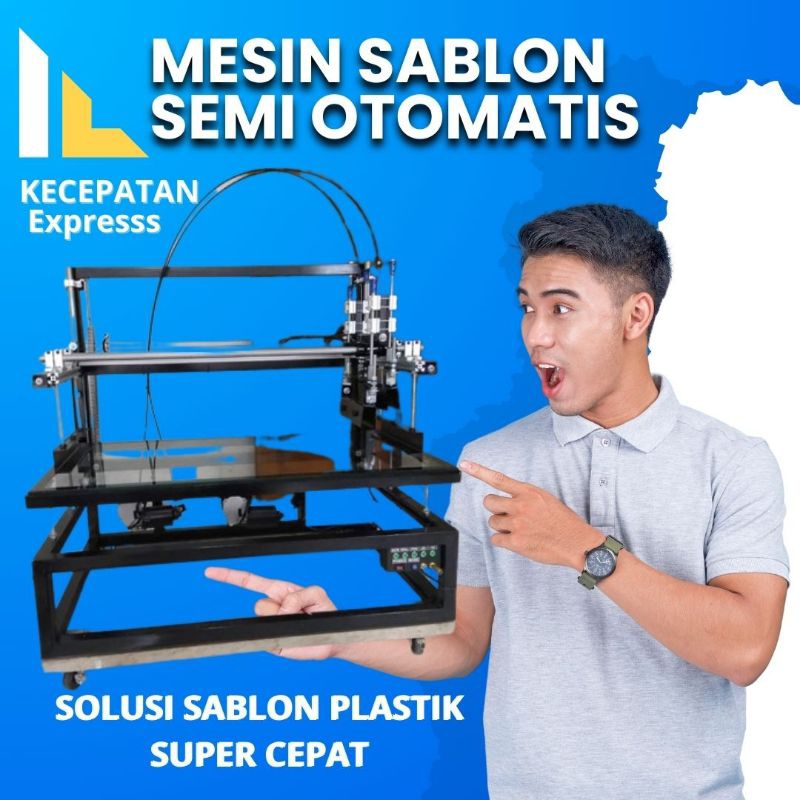 Jual Mesin Sablon Datar Otomatis Alat sablon plastik murah Sablon ...