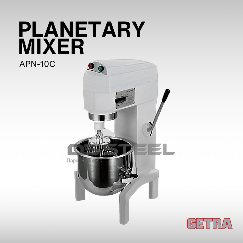Jual PLANETARY MIXER GETRA APN10C / APN-10C / MIXER 10 LITER | Shopee ...