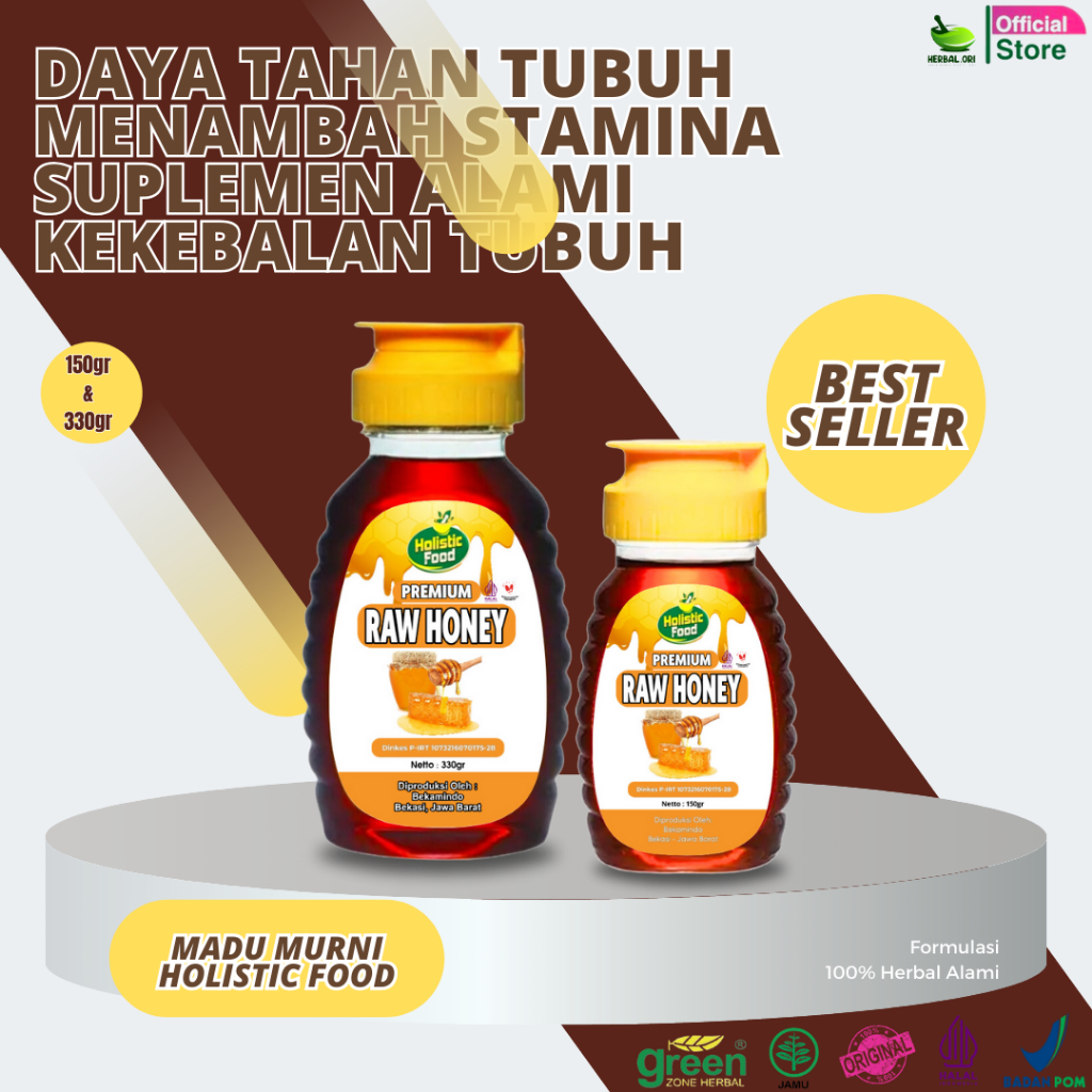 Jual Madu Murni Asli Nektar 150gr Meningkatkan daya tahan Tubuh ...
