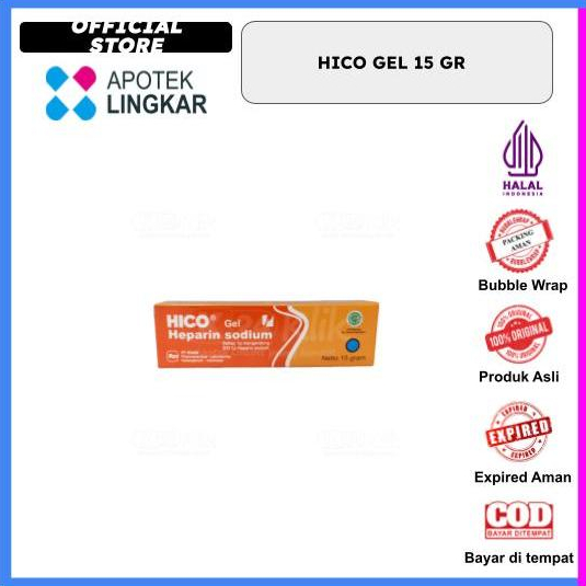 Jual Hico gel 15gr | Shopee Indonesia