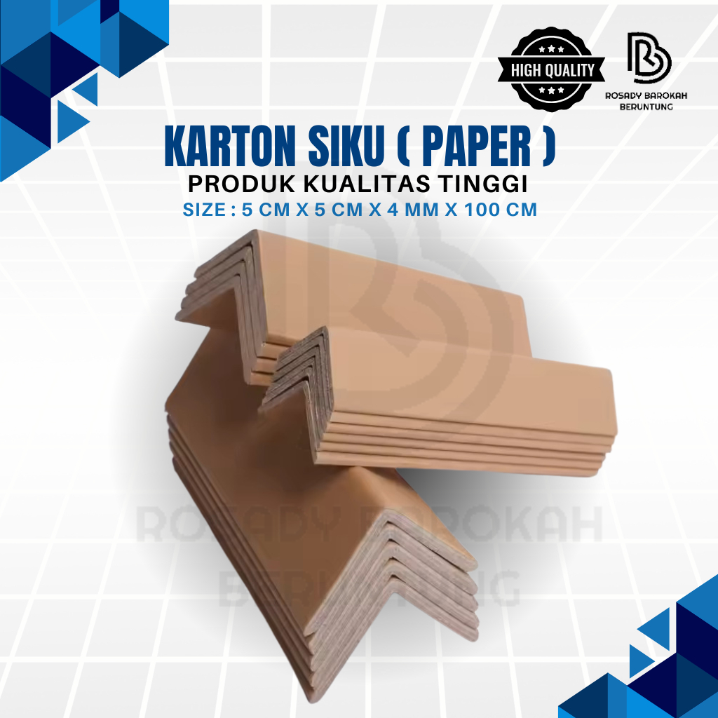 Jual Karton Siku / Paper Karton / Siku Kardus 1 Meter 2 Meter | Shopee ...