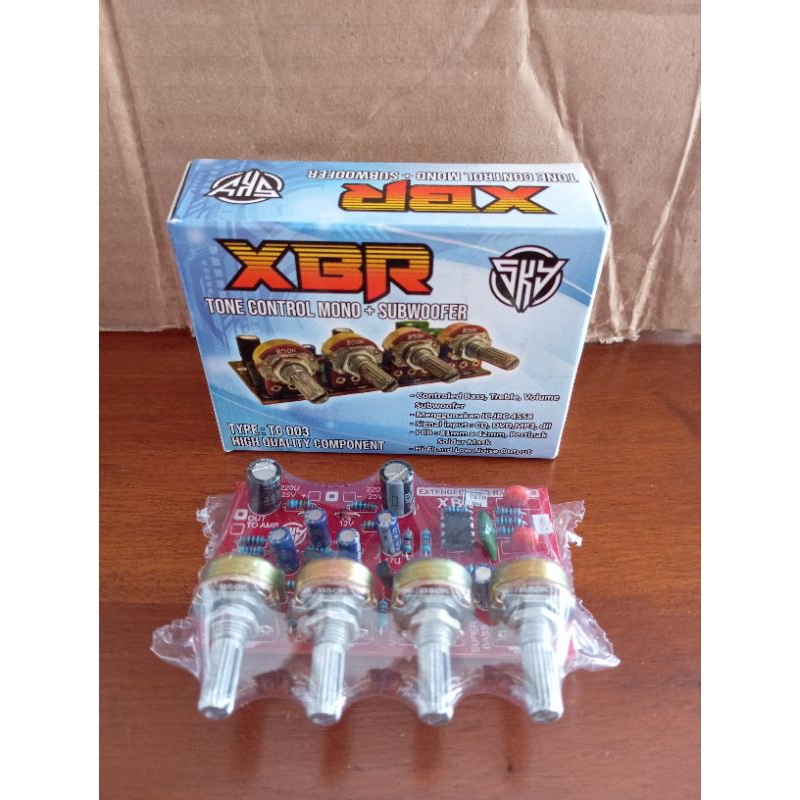 Jual Kit Tone Control Mono +subwoofer XBR merek sky | Shopee Indonesia