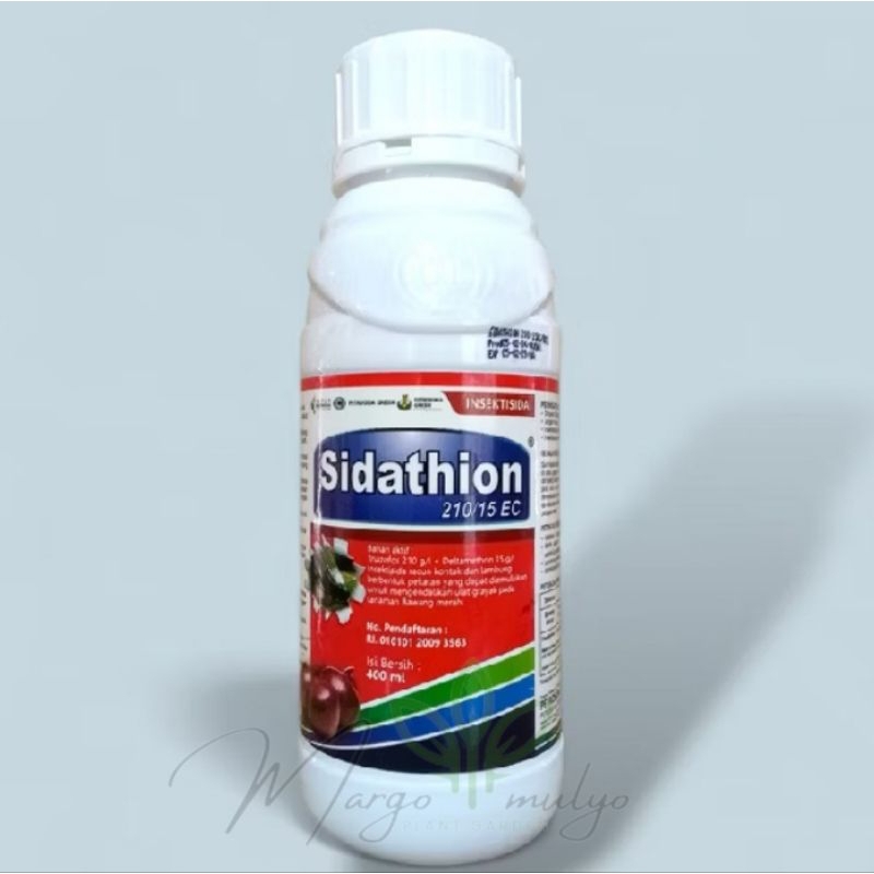 Jual Insektisida Sidathion 210EC Triazofos+Deltametrin Kemasan 400ml ...
