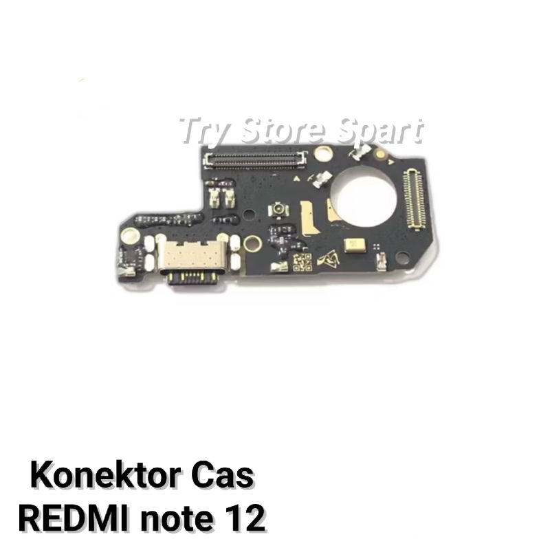 Jual Papan Cas-Board Charger Redmi note 12 (4G) Konektor-Papan Cas Ori ...