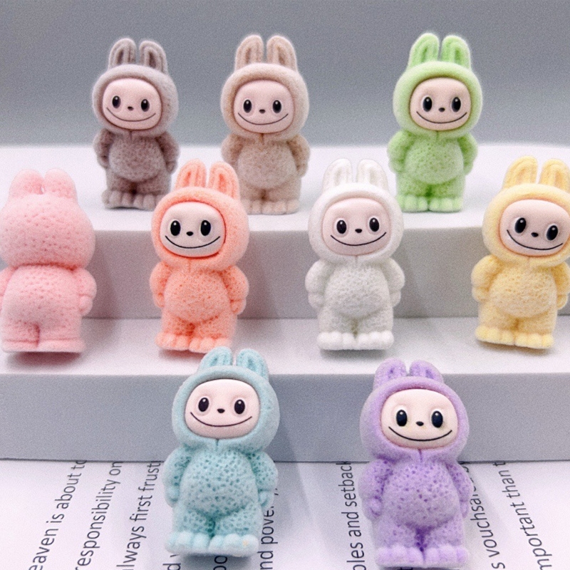 Jual Labubu Resin Clay Labubu GID / Boneka Labubu Mini Glow In The Dark ...