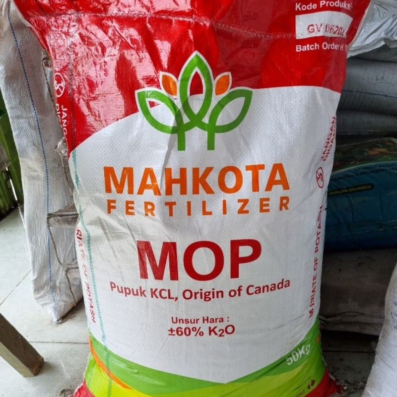 Jual Pupuk KCL Mahkota MOP repack 1kg | Shopee Indonesia