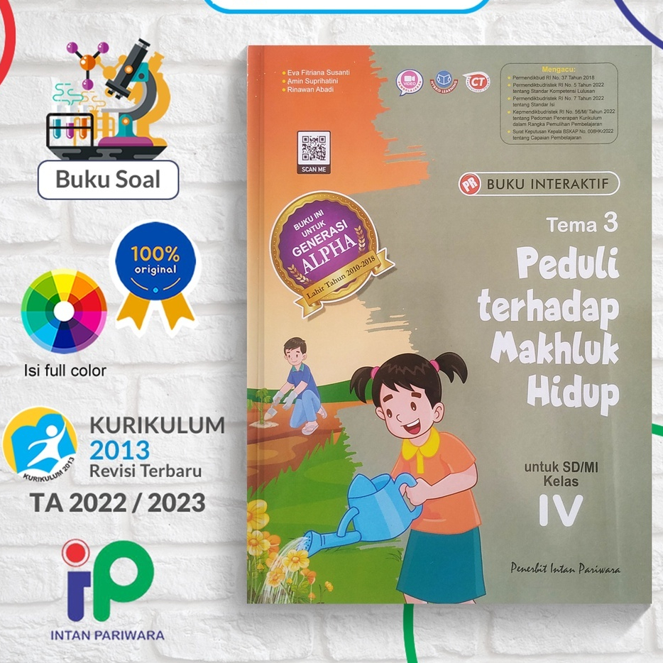 Jual Buku Obral - Buku PR Interaktif SD/MI Kelas 4 Tema 3 - Intan Pariwara | Shopee Indonesia