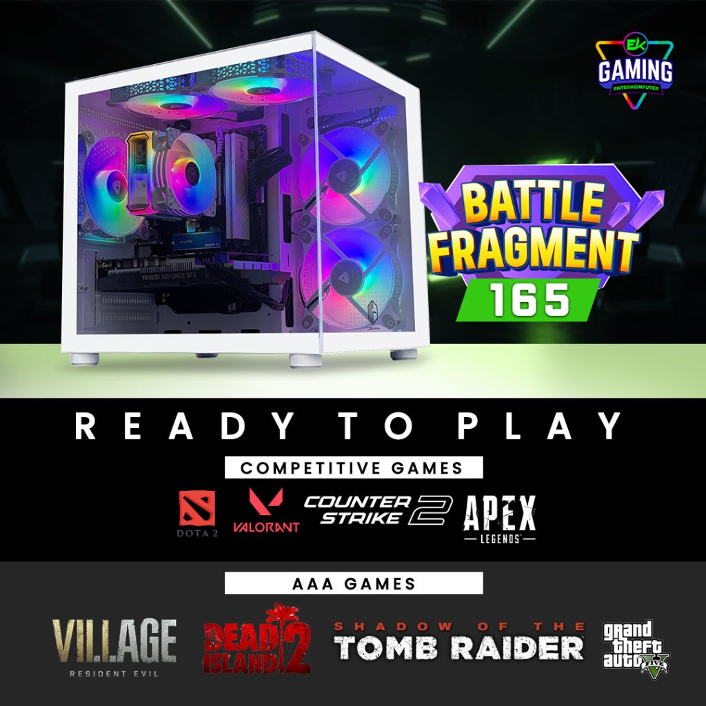 Jual PC Rakitan EK Gaming BattleFragment 165 - Core i5 GTX 1650 - Enter ...