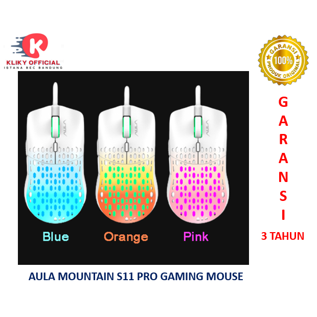 Jual Mouse Gaming AULA MOUNTAIN S11 PRO | Shopee Indonesia