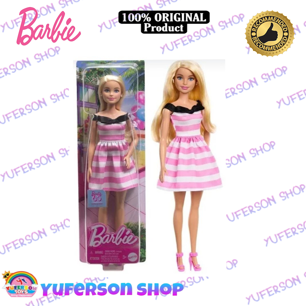 Jual Mattel HTH66 Barbie Fashion Doll 65Th Anniversary | Shopee Indonesia