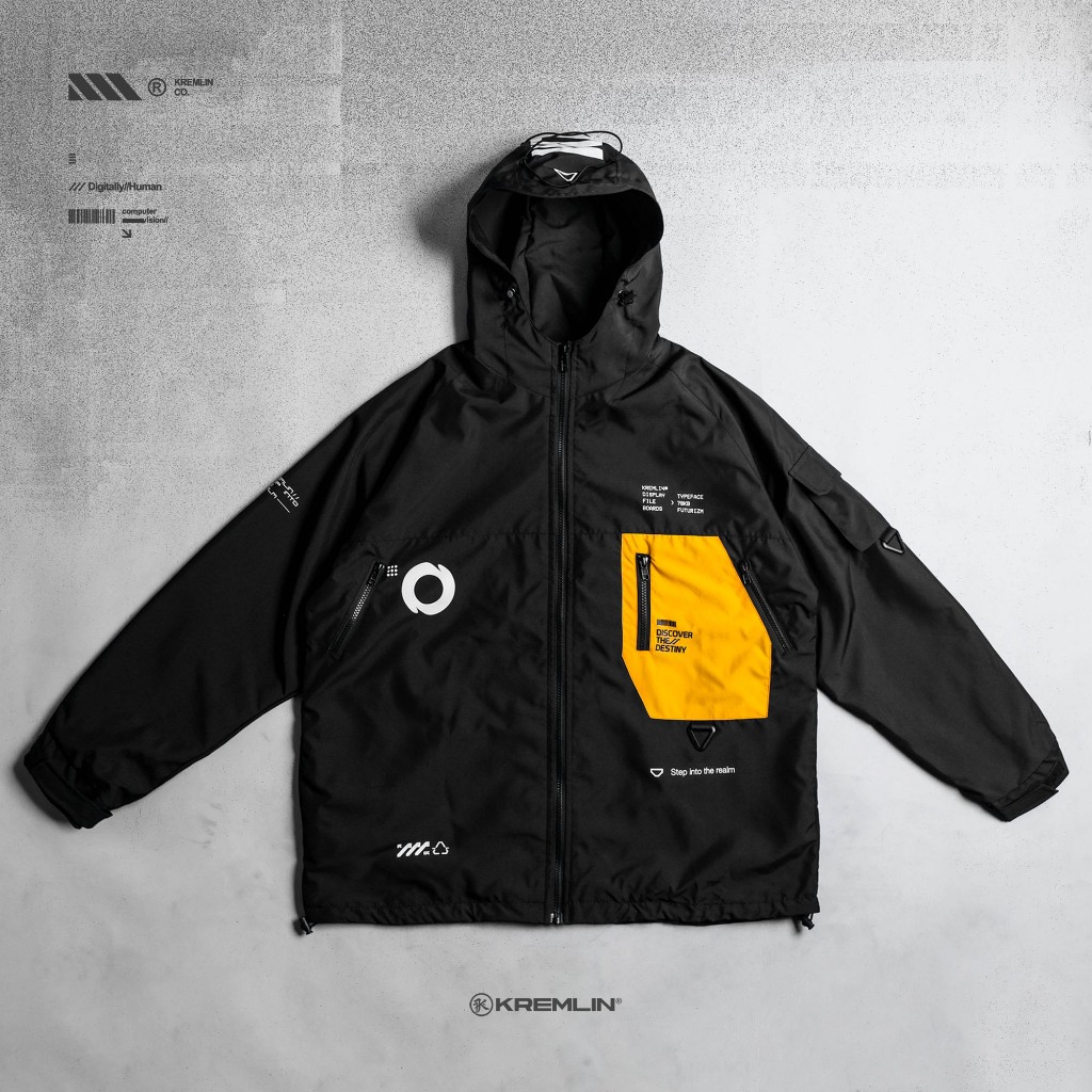 Jual KREMLIN Jacket Windbreaker Outerwear Outdoor Daily - TRONIC ...