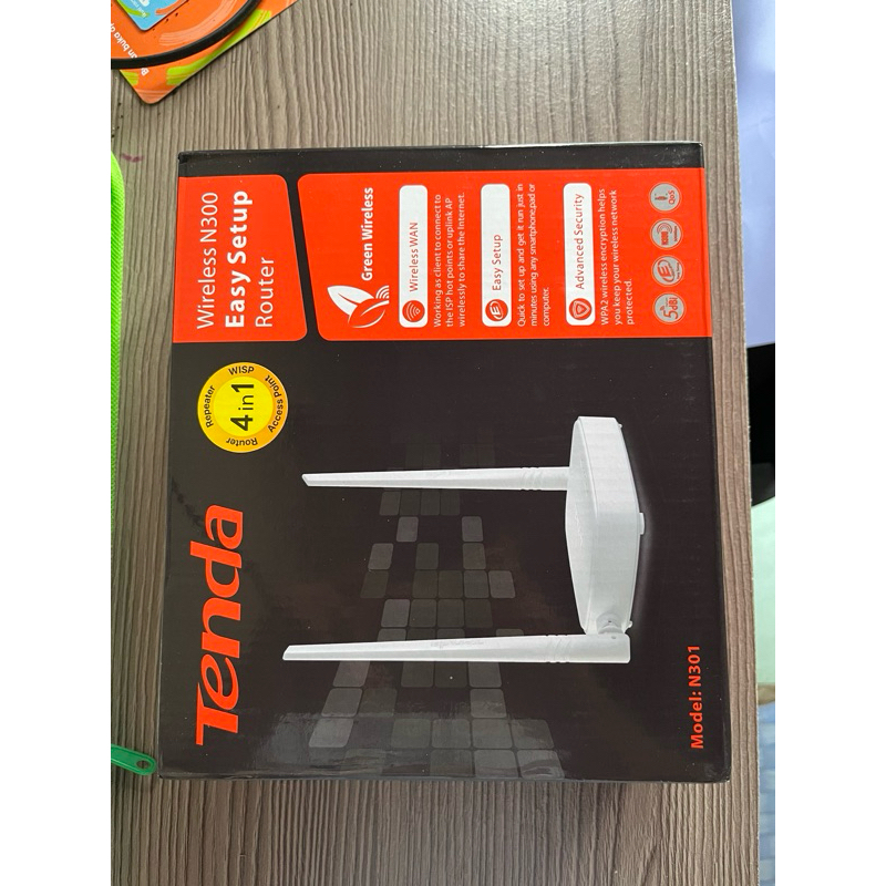 Jual Tenda N301 Wireless Router Wifi 300Mbps 2 Antenna | Shopee Indonesia