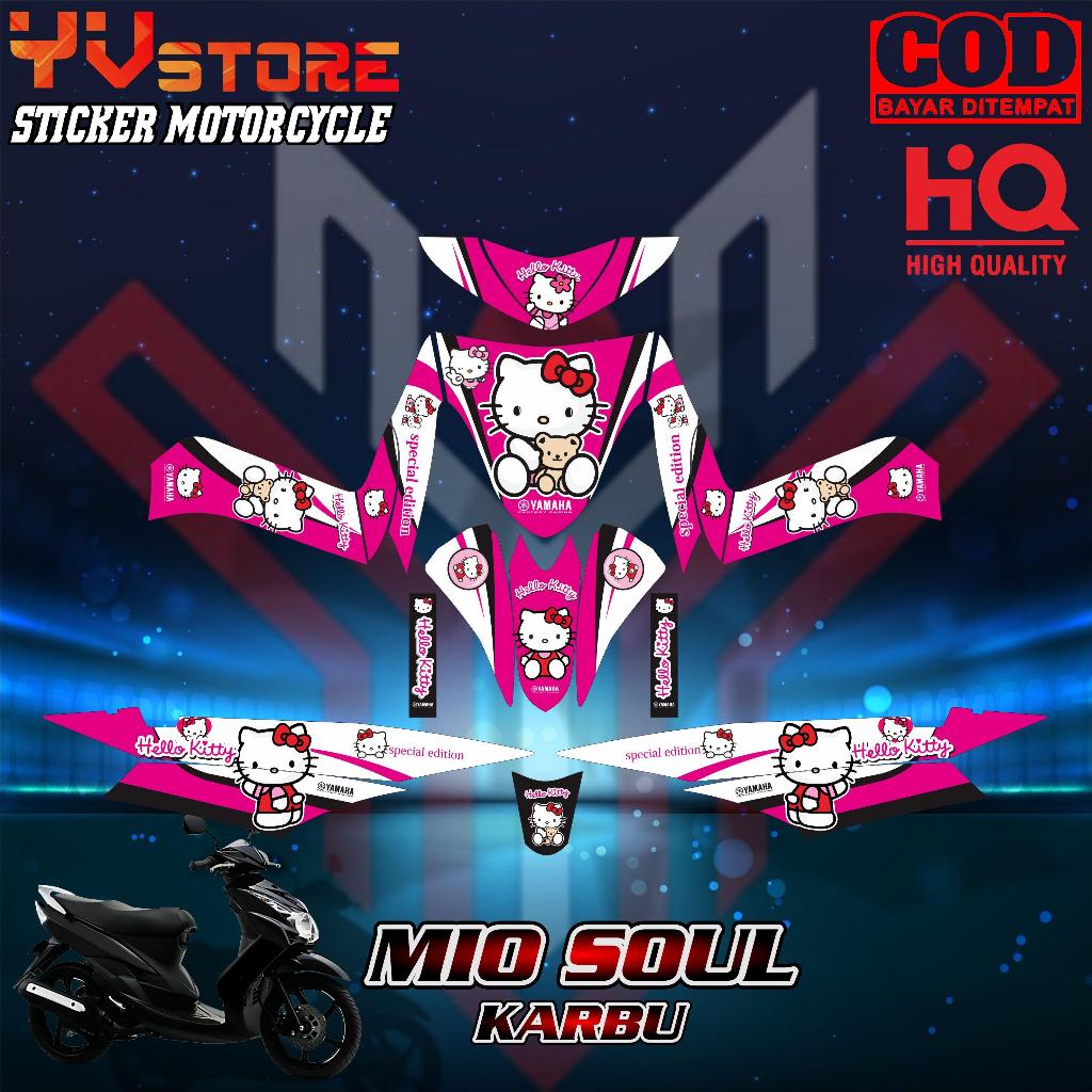 Jual Stiker Decal Yamaha Mio Soul Karbu Decal Mio Soul Karbu Fullbody ...
