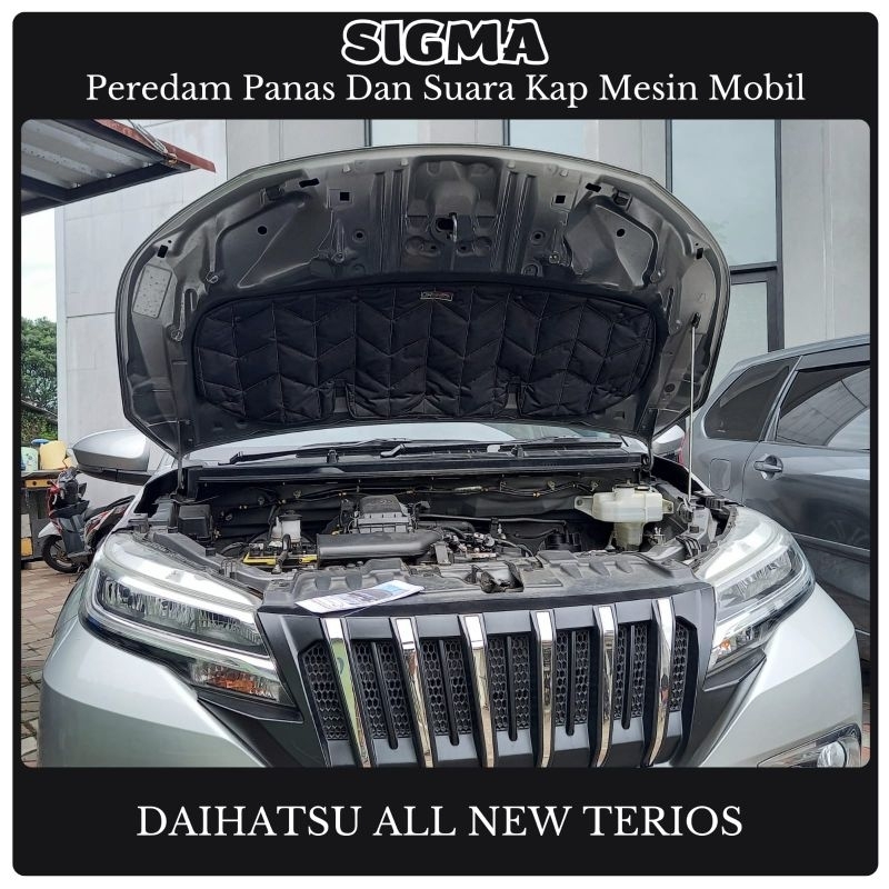 Jual Eksclusiv Original Peredam Panas Dan Suara Kap Mesin Mobil All New Daihatsu Terios Tahun ...